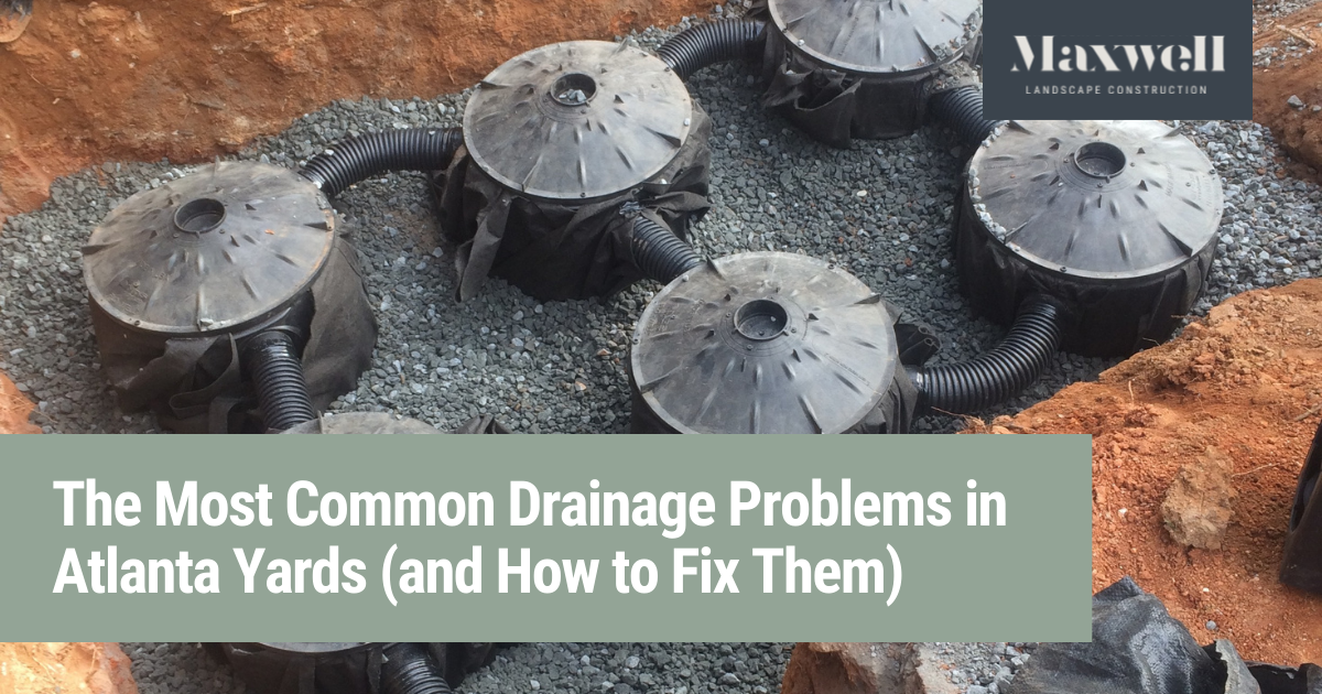 Atlanta Yard Drainage Problems: Causes & Solutions
